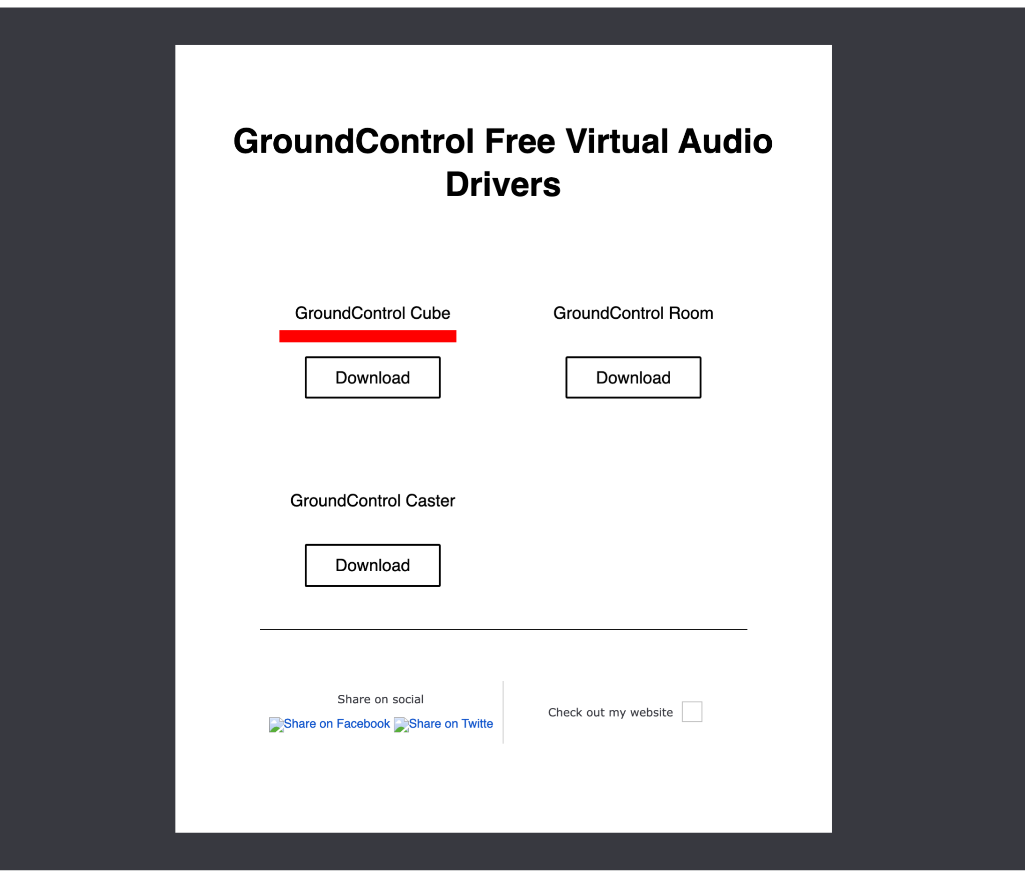 SoundflowerのようにMacに仮想オーディオ入出力装置を作成してくれるmacOS 11 Big Sur＆Apple Silicon対応の仮想オーディオプラグイン「GroundControl」